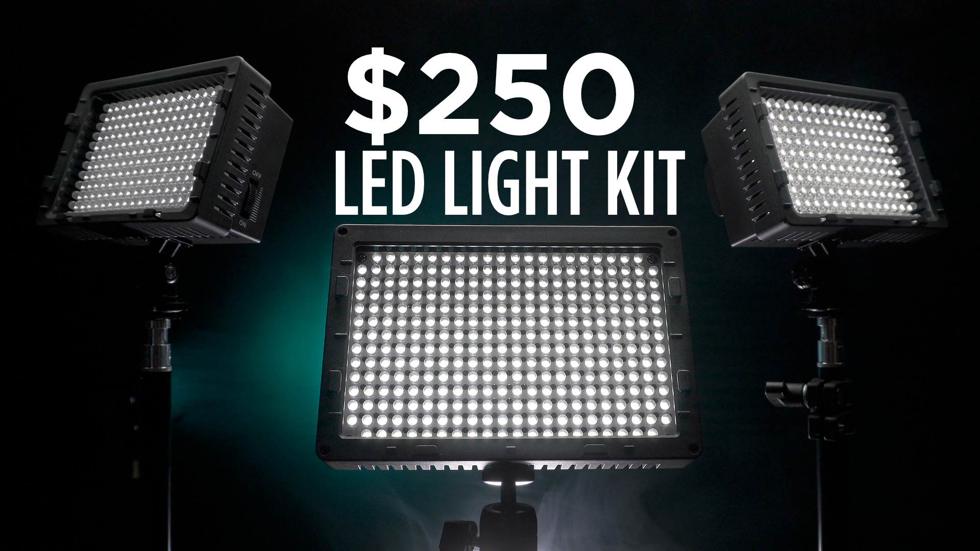 $250 LED Video Lighting Kit