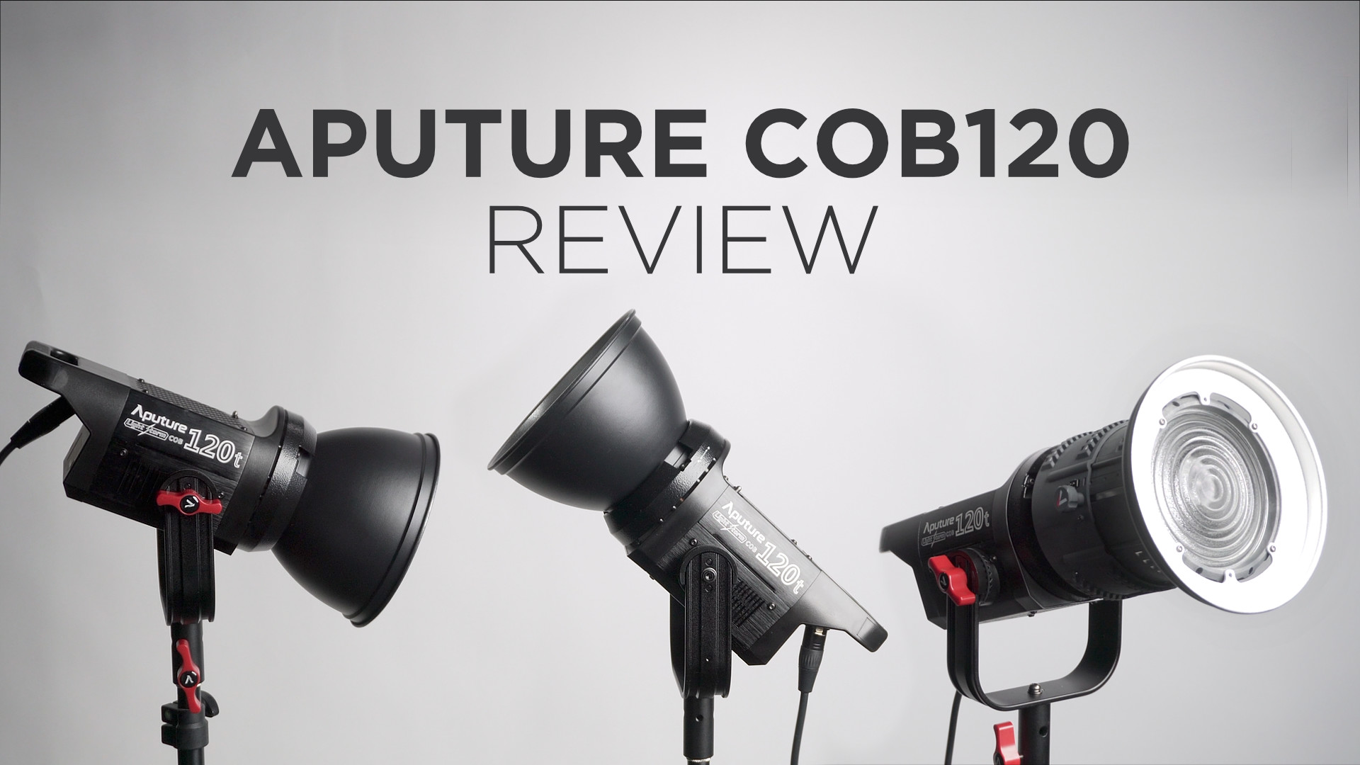 Aputure COB120 LED Lights Review