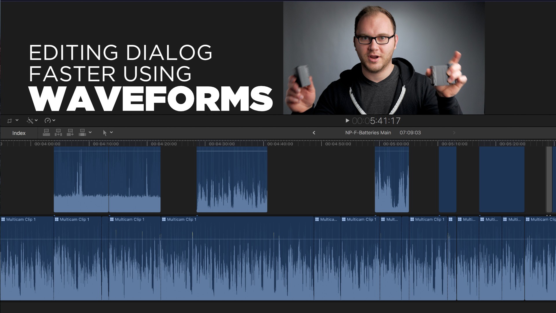 Edit Dialog Faster Using Waveforms