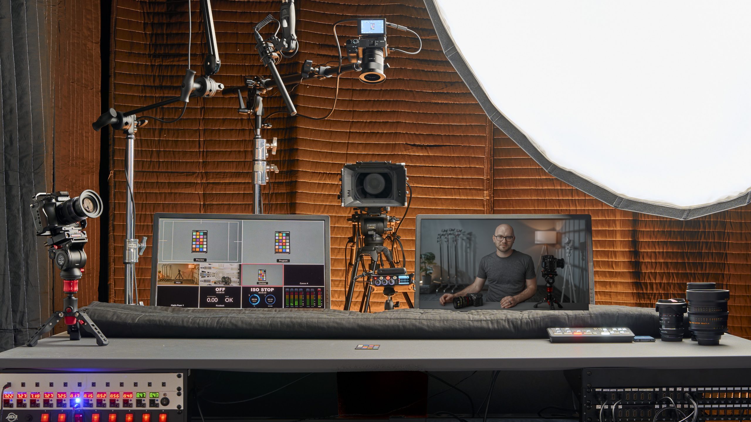 One Man Band Youtube Studio